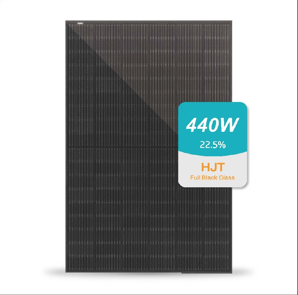 HJT Bifacial Glass Glass 430W 435W 440Watt 450W Photovoltaic Solar ...